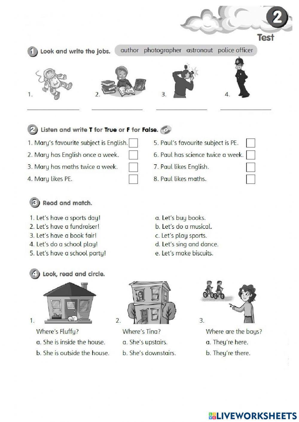 Smart Junior 4 … | Free Interactive Worksheets | 2210007