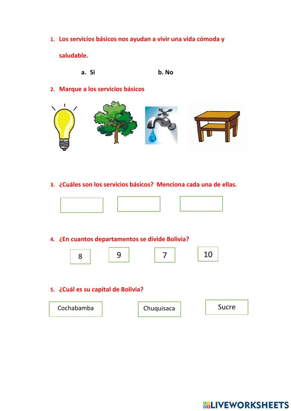Práctico de Cie… | Free Interactive Worksheets | 2478039