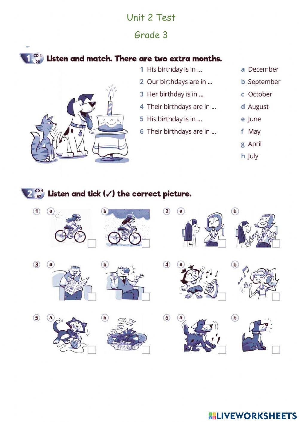 6913587 | Quick Minds 3 Unit 2 test | Anna Chumak