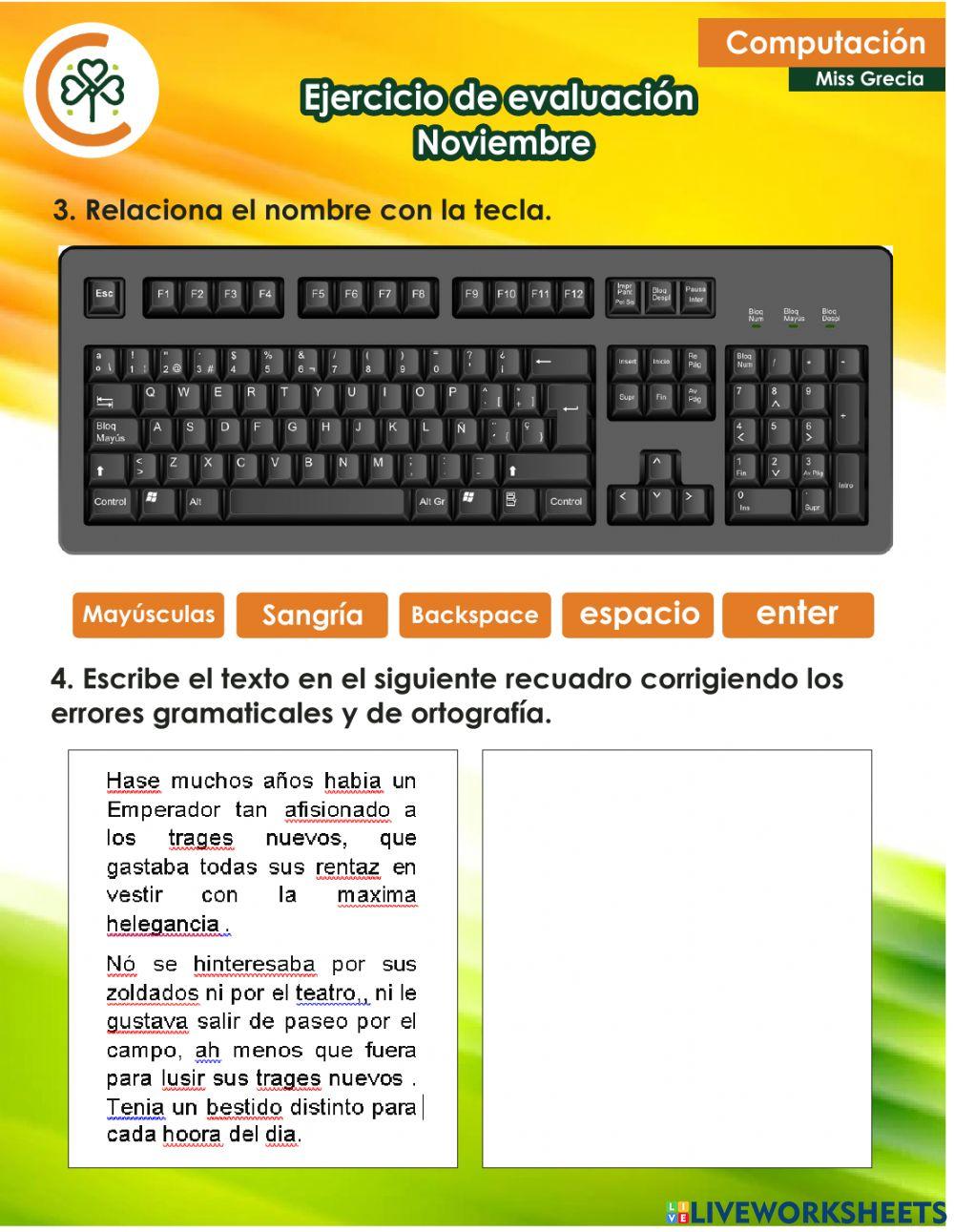 2211143 | Microsoft word | Grecia Nuño | LiveWorksheets