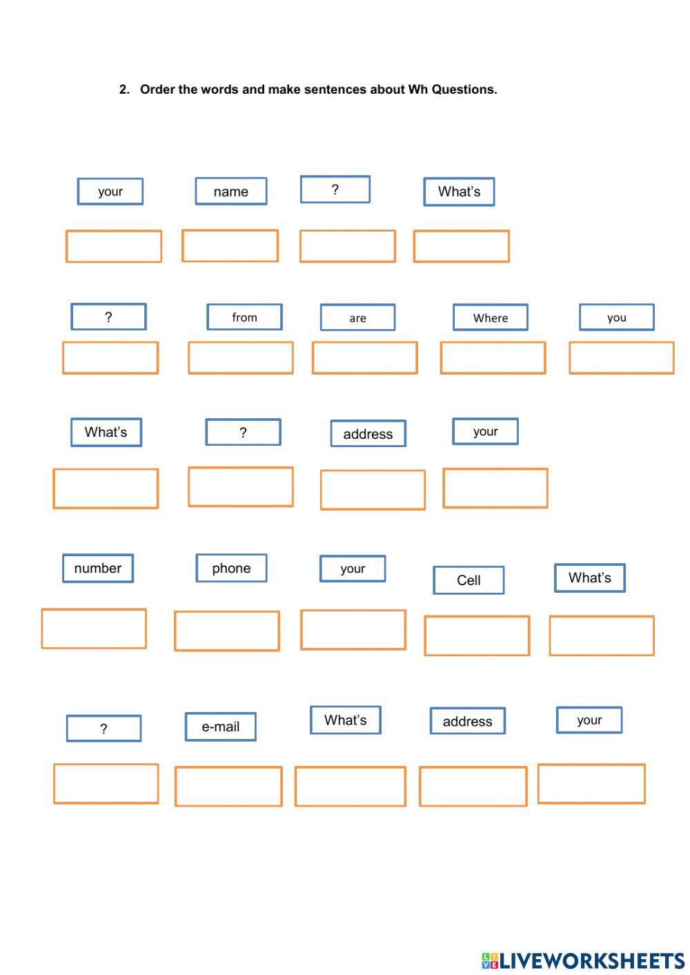 Live Worksheet Alejandro worksheet | Live Worksheets