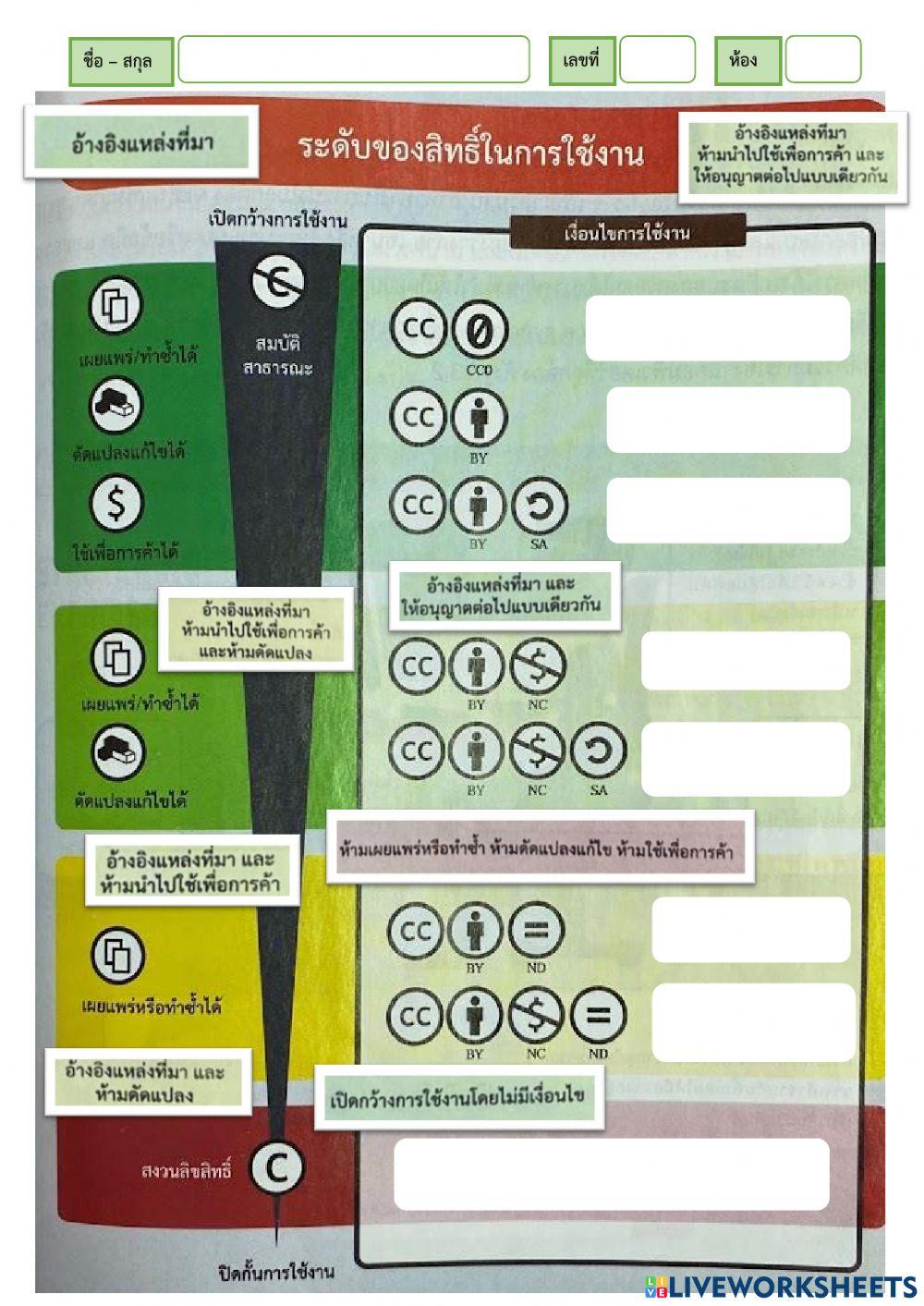 Copyright online exercise for | Live Worksheets