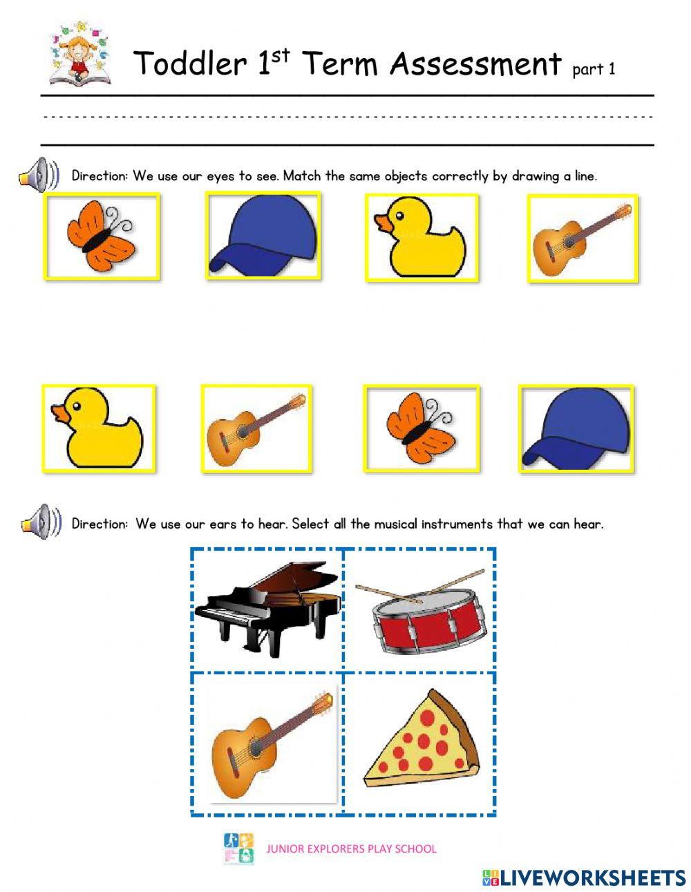 Toddler 1st Term Assessment part 1 6914227