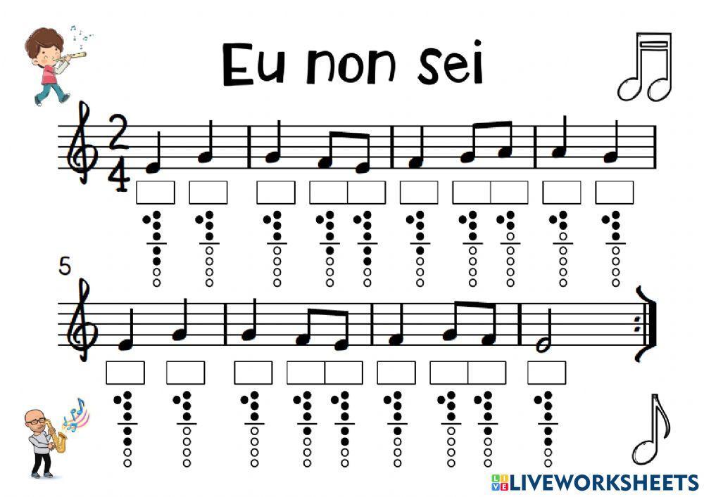 Eu non sei worksheet | Live Worksheets
