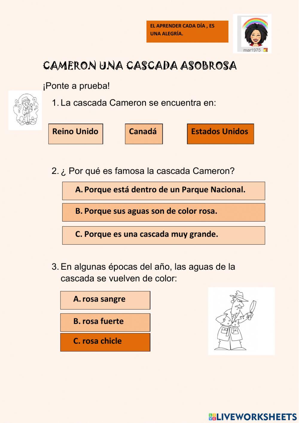 Cameron, una cascada sorprendente 2215799 | Marta Vicente