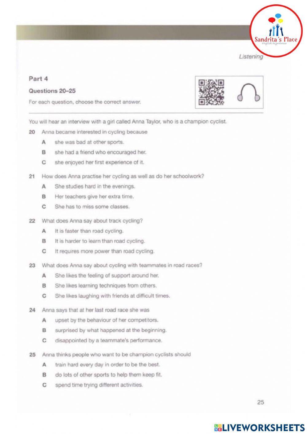 B1 Preliminary … | Free Interactive Worksheets | 2216003