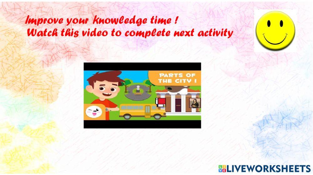 Places in town! worksheet | Live Worksheets