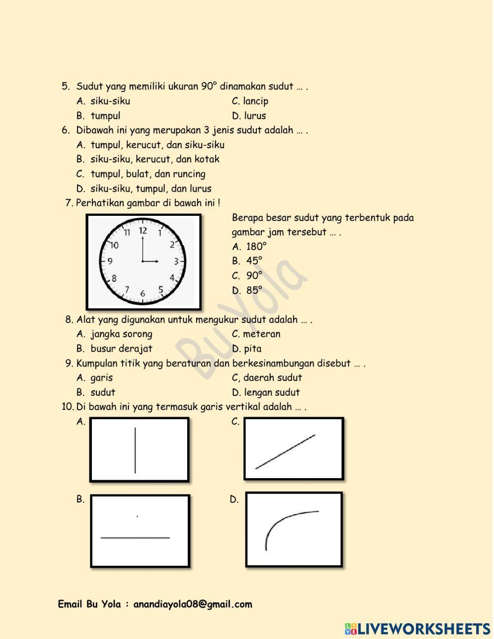 2216523 | Latihan Matematika Sudut | Yola Anandia