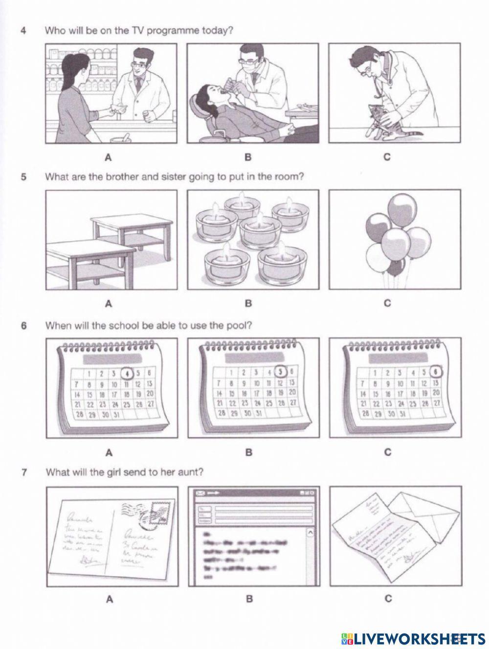 Pet exam | Free Interactive Worksheets | 2216766