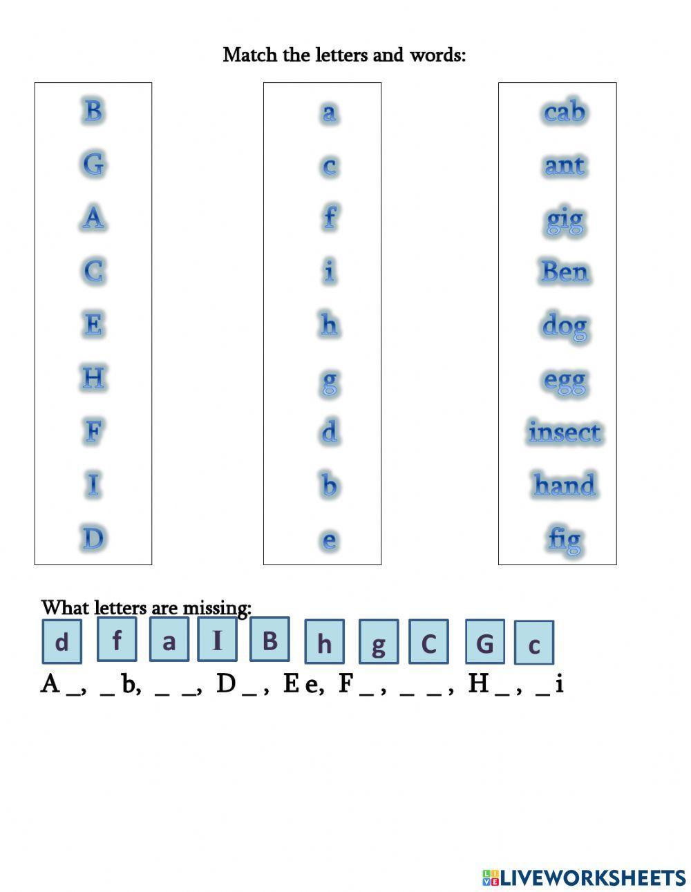 2217032 | abcdefghi practice | diomor | LiveWorksheets