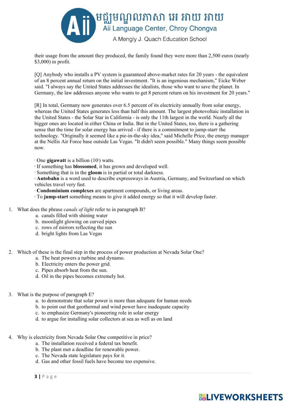 Gep 11b quiz 2 worksheet | Live Worksheets