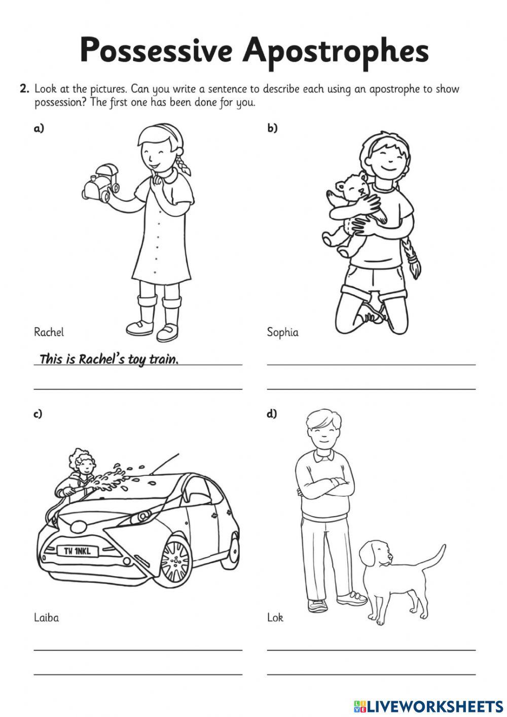 whose this, these online exercise for | Live Worksheets