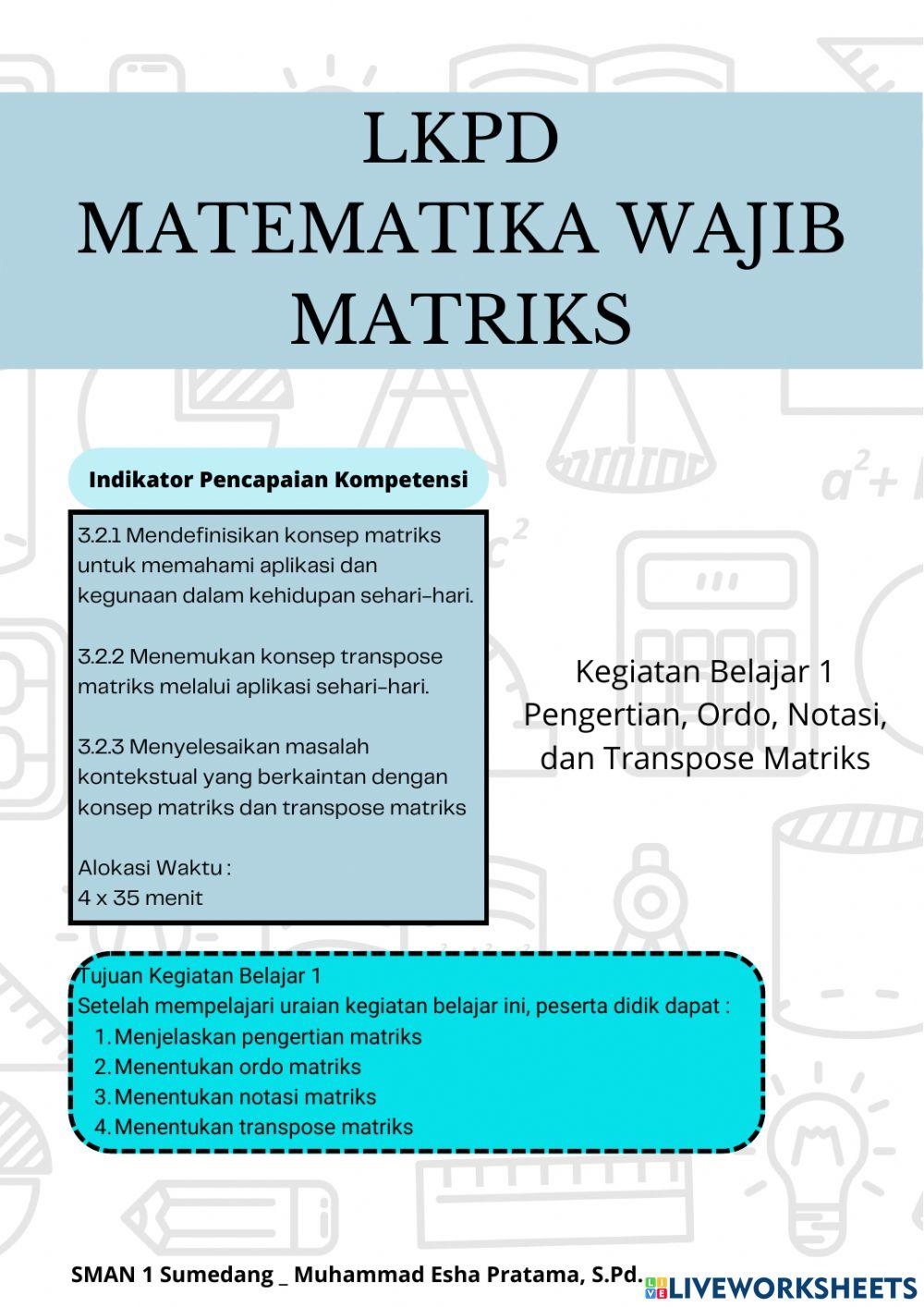 2483753 | LKPD Matriks PPG | muhammadpratama16