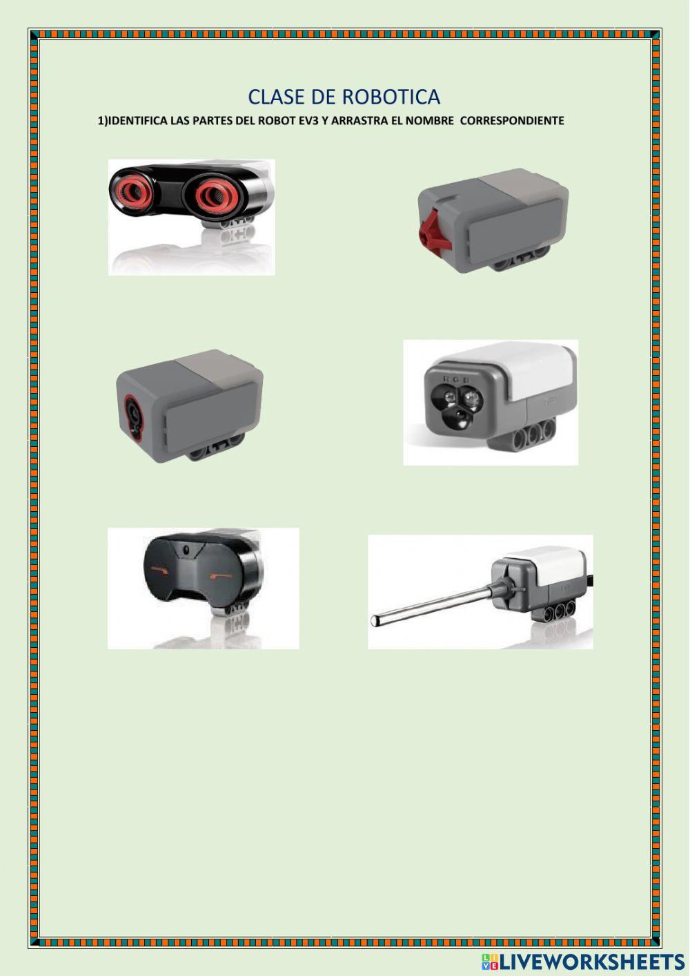Partes de un robot ev3 2219857 | DinaDamaris | Live