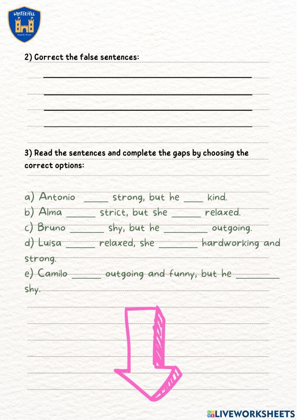 Revision: encan… | Free Interactive Worksheets | 2220583