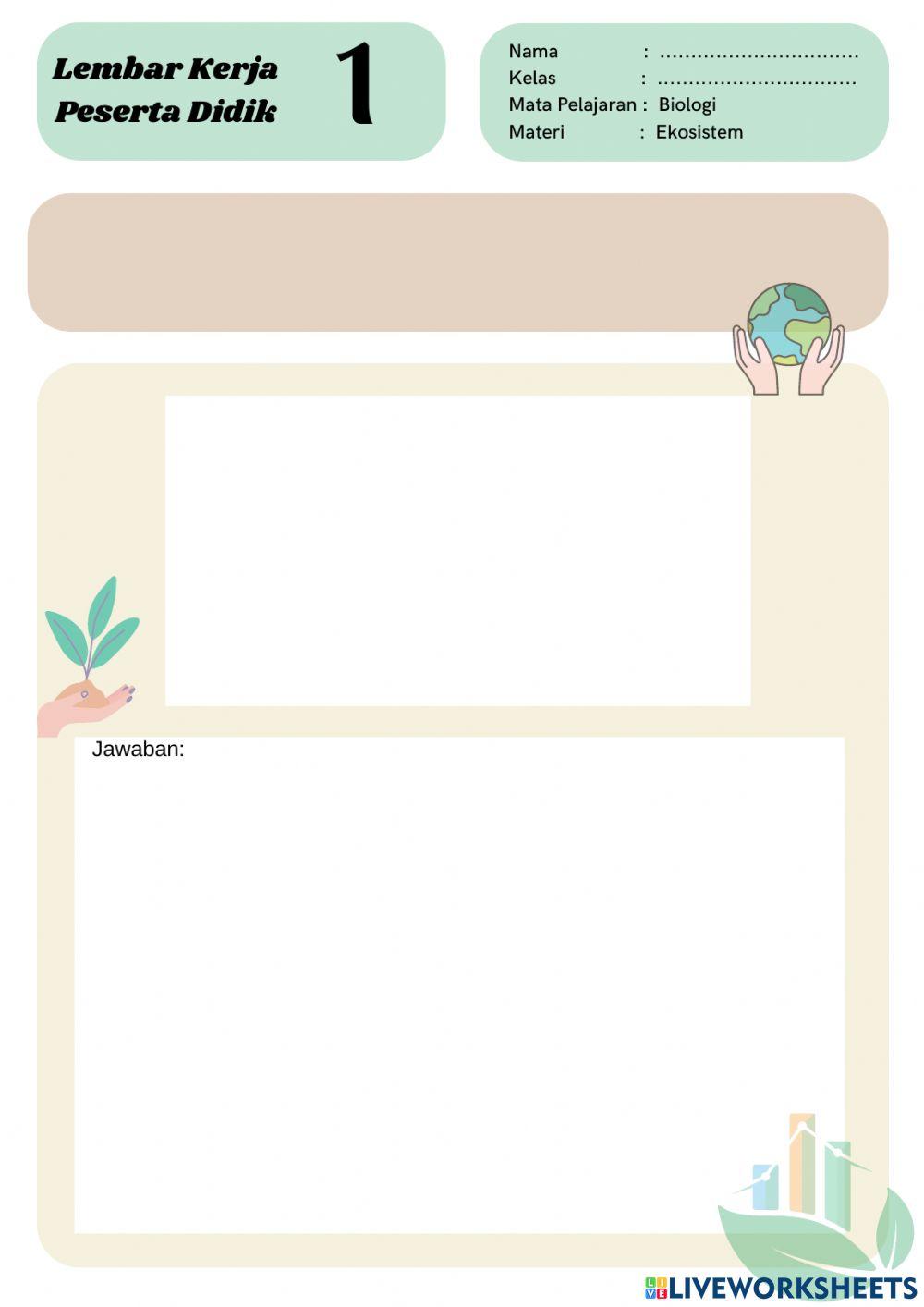 Layout LKPD worksheet | Live Worksheets