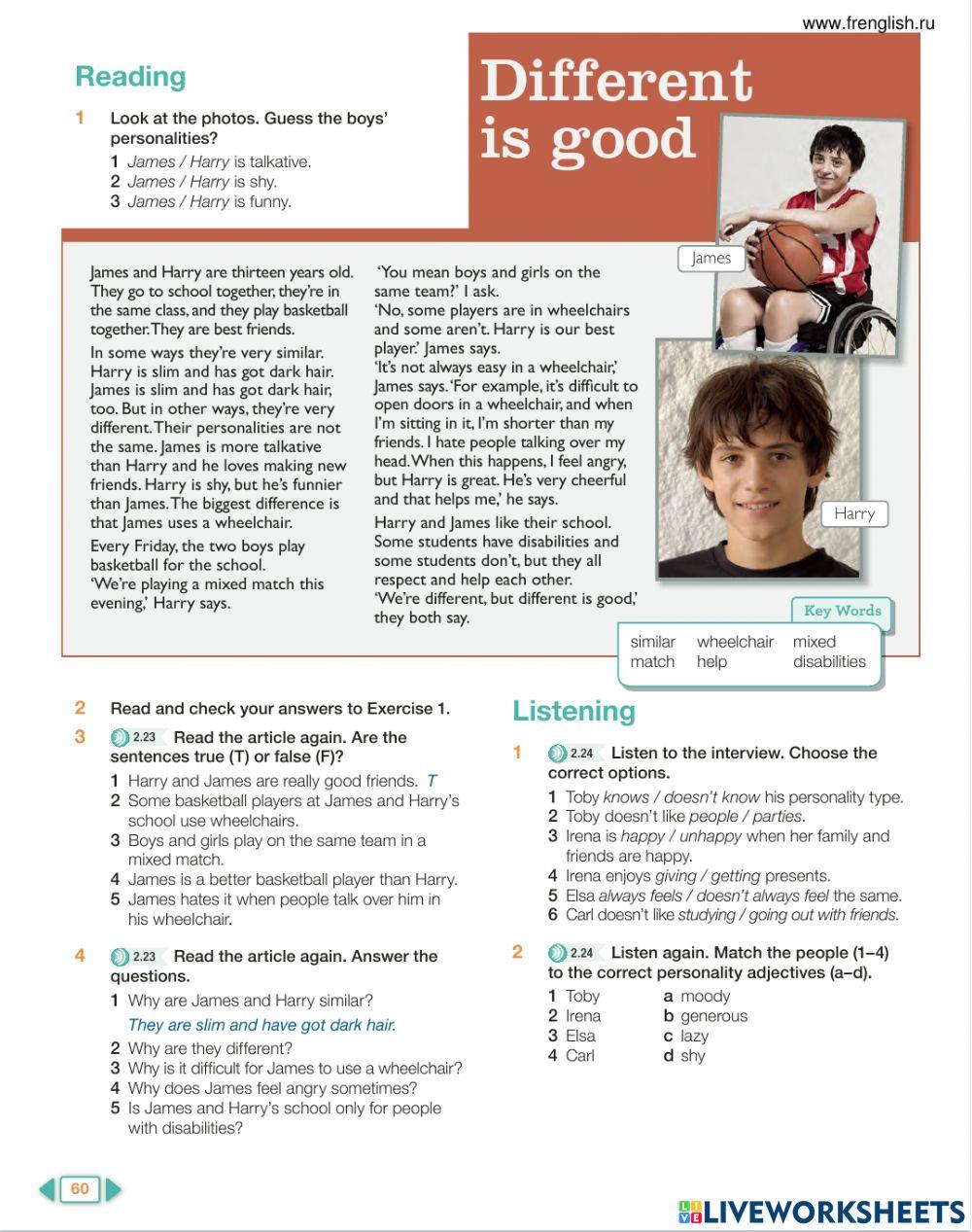 Text 2221701 | Nune | Live Worksheets