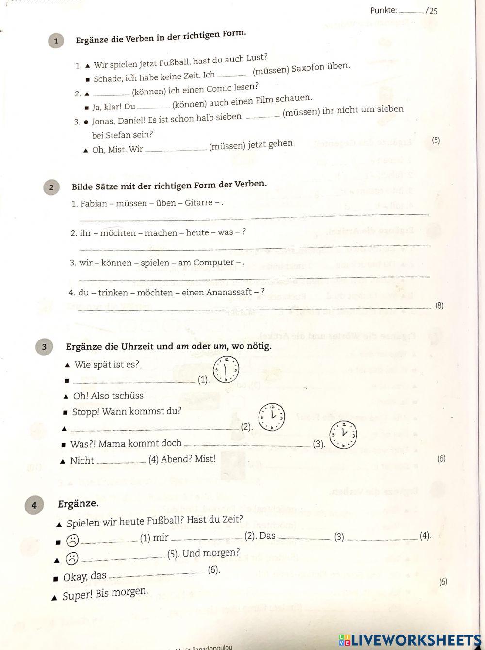 Lektion 6 (Best… | Free Interactive Worksheets | 2221845