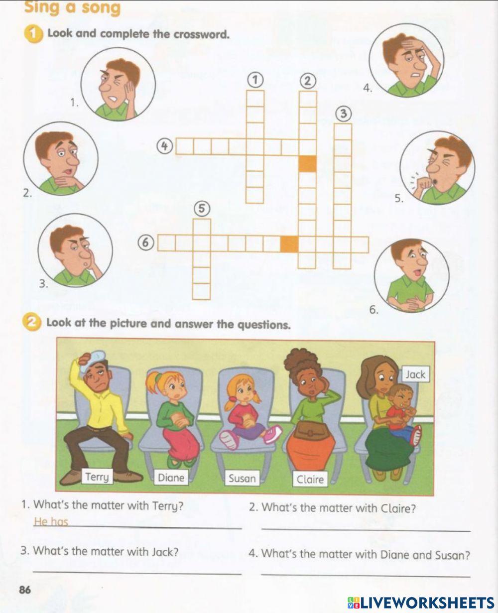 GSP 4 WB - Page 86 worksheet | Live Worksheets