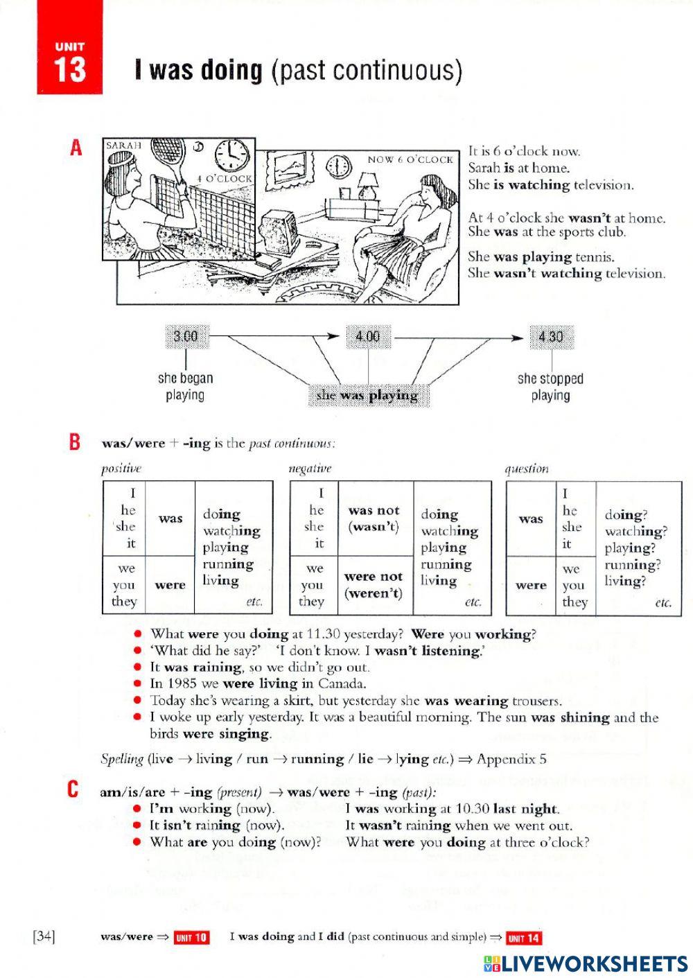 Past Simple Exercise activity for Pre Intermediate | Live Worksheets