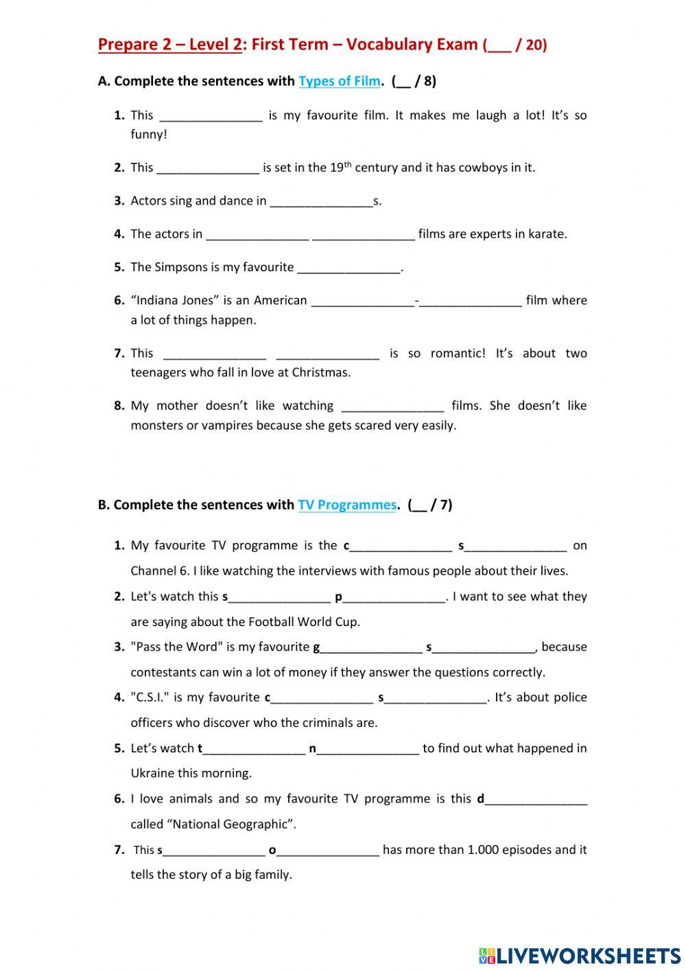 2103989 | Elementary - t1 - ve | memato | LiveWorksheets