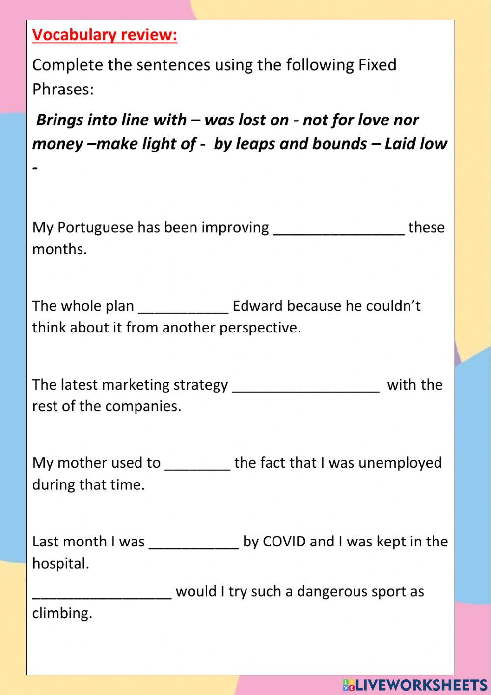 Agus's Test worksheet | Live Worksheets