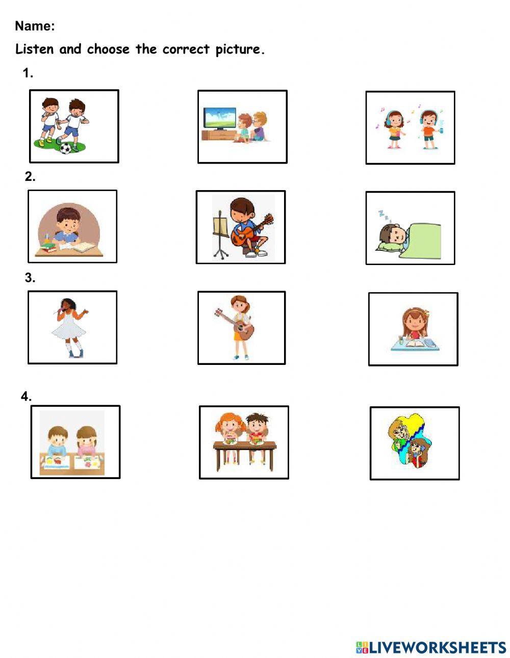 Everybody Up 2 interactive activity | Live Worksheets