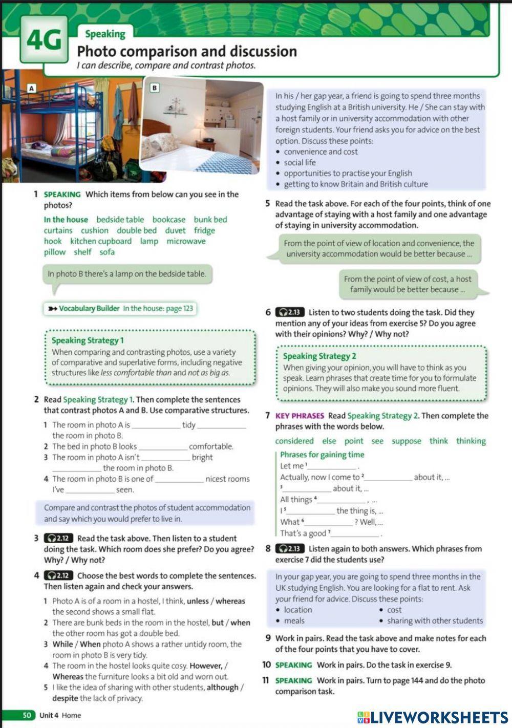 Photo description | Live Worksheets