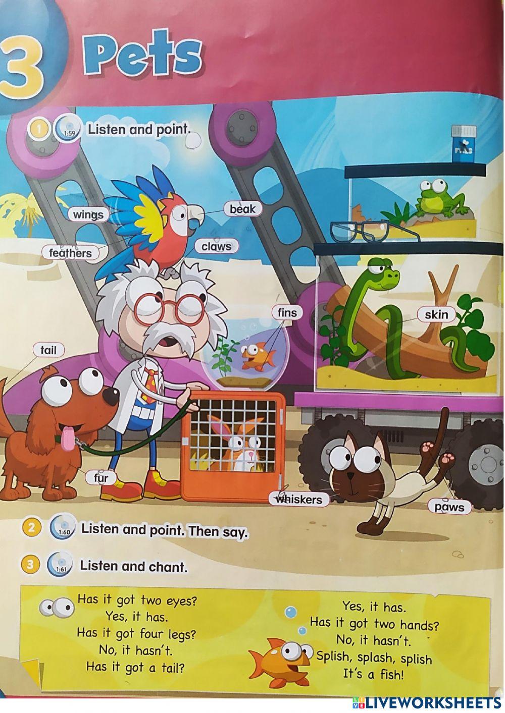 Islands 3 p.32-33 worksheet | Live Worksheets