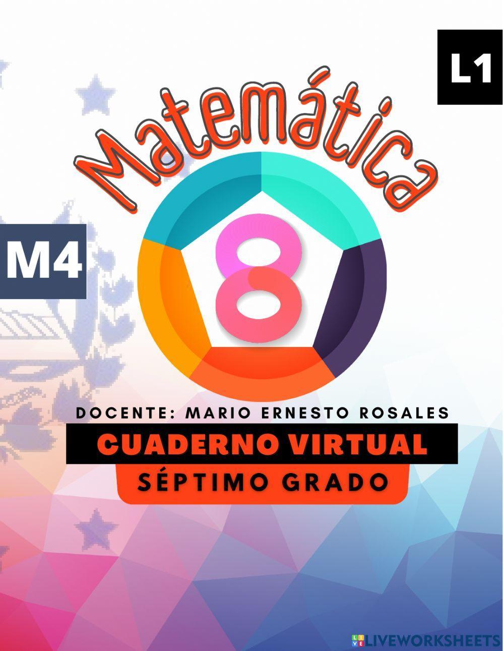 8°vo Grado.M4, L-1 worksheet | Live Worksheets