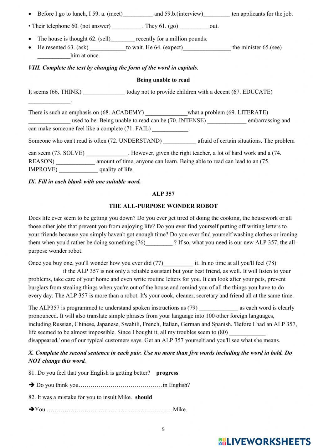 De CSP 2012 6916576 | ngoctu3108 | LiveWorksheets