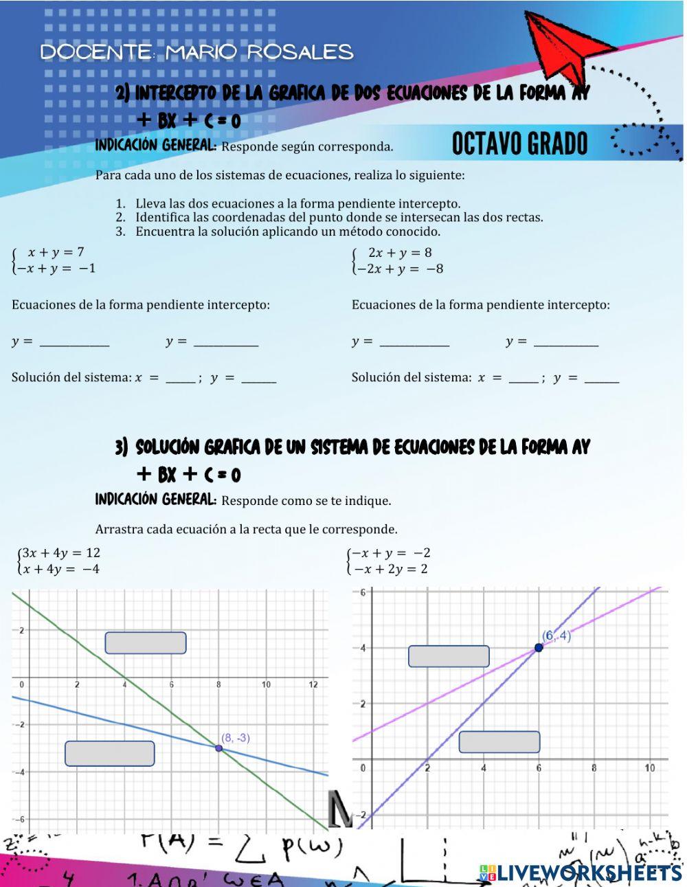 ESMATE_78M23 | 8°Grado.M3, L-2 2225169 | LiveWorksheets