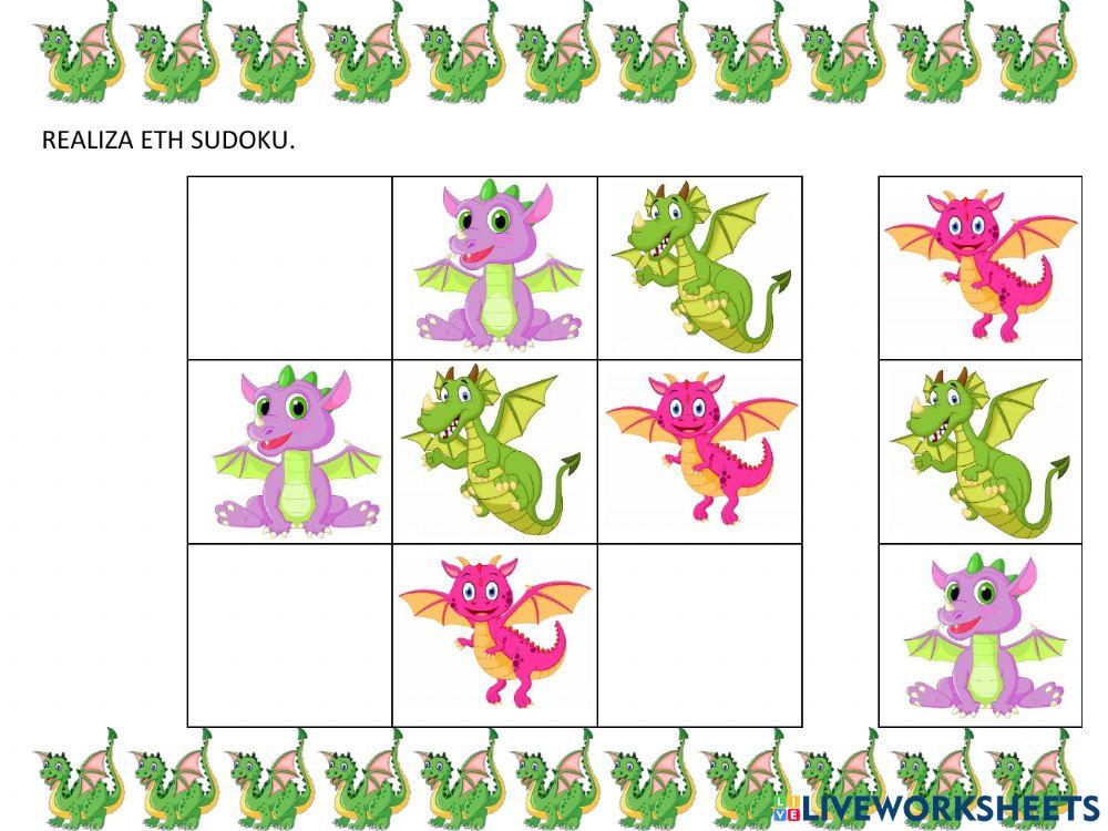 Projecte dragons worksheet | Live Worksheets