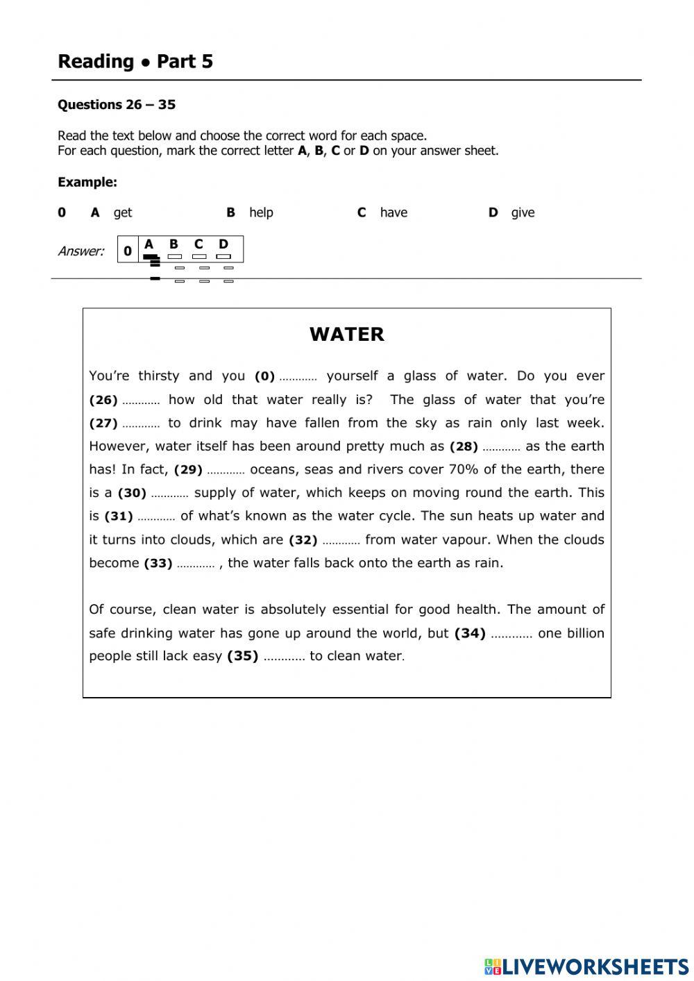 2226754 | Test reading | teacherale5 | LiveWorksheets