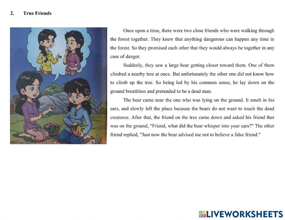 Narrative text | Free Interactive Worksheets | 2226820