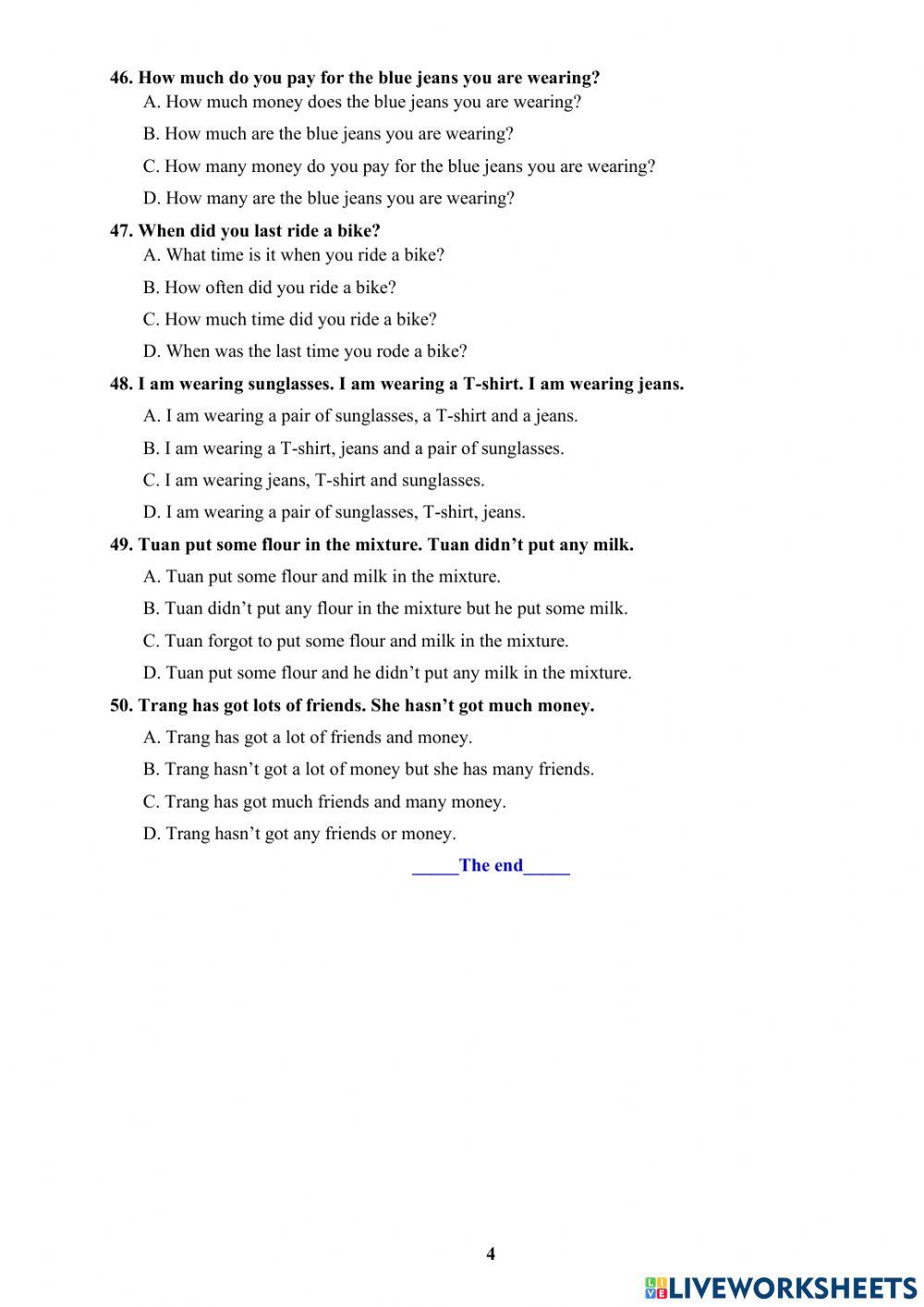 G7-review unit … | Free Interactive Worksheets | 2226862