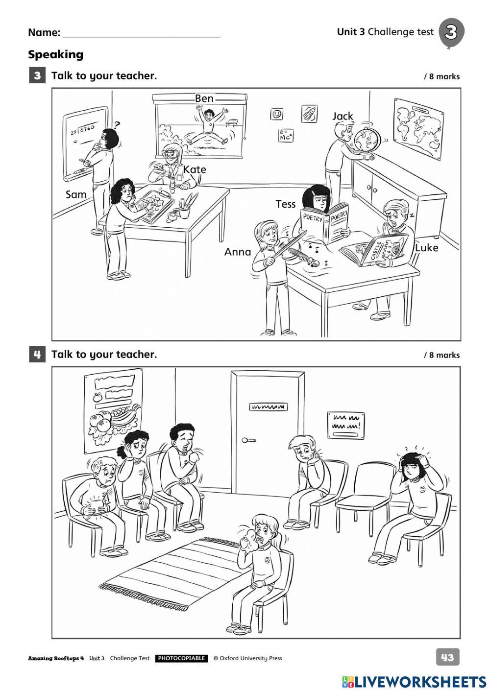 Amazing Rooftop… | Free Interactive Worksheets | 2883926