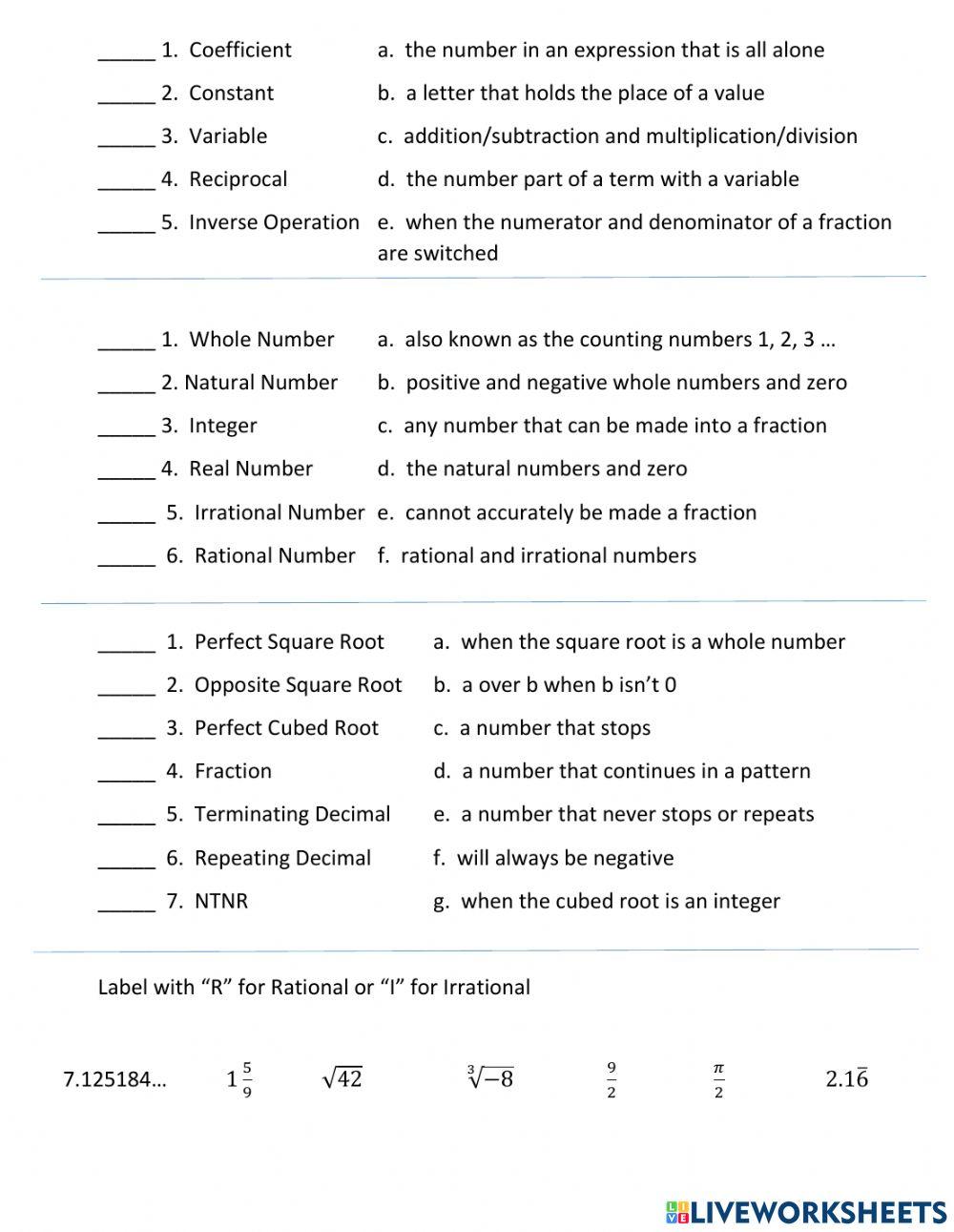 8th Grade Math Worksheet Live Worksheets 8th-grade-math-worksheet-live-worksheets