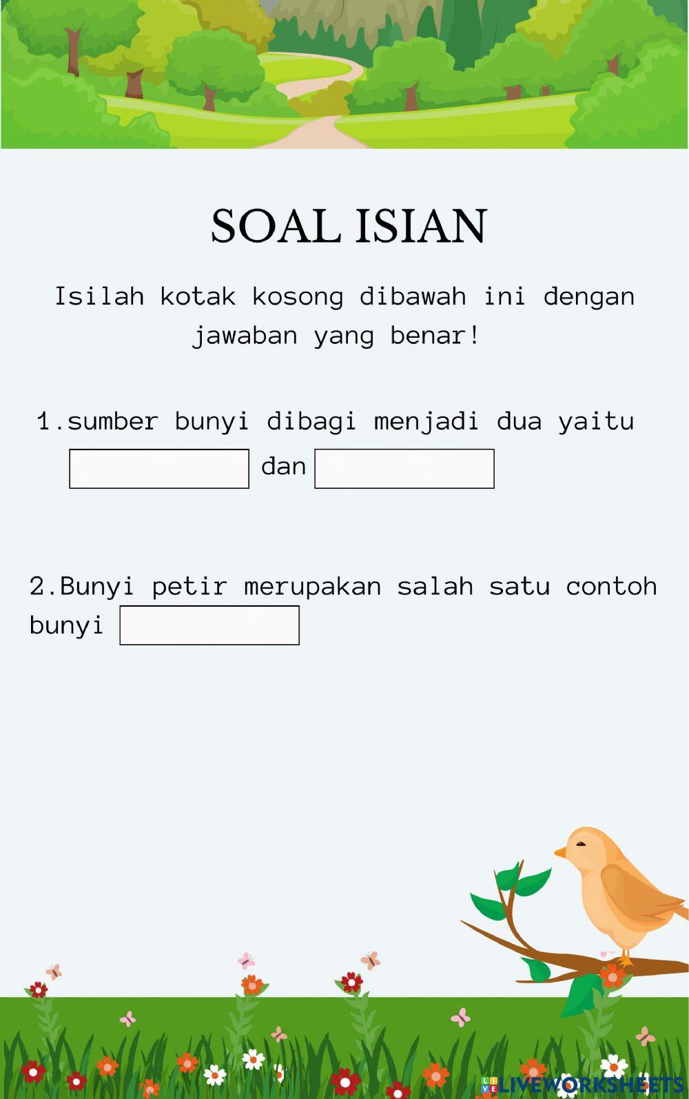 LKPD KELAS 1 SD… | Free Interactive Worksheets | 2229233