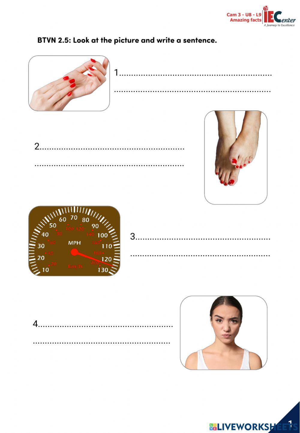 HW - CAM 3 - U8 - L5 - OUR AMAZING BODY - BTVN 2.5 online exercise for ...