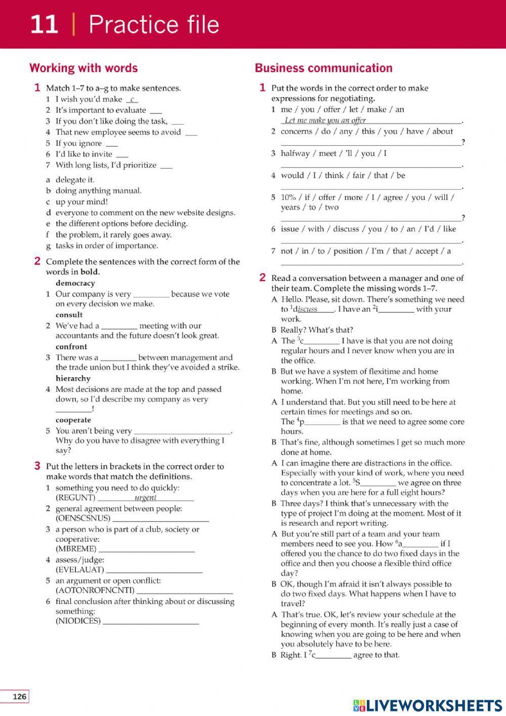 BR Intermediate Unit 11 online exercise for | Live Worksheets