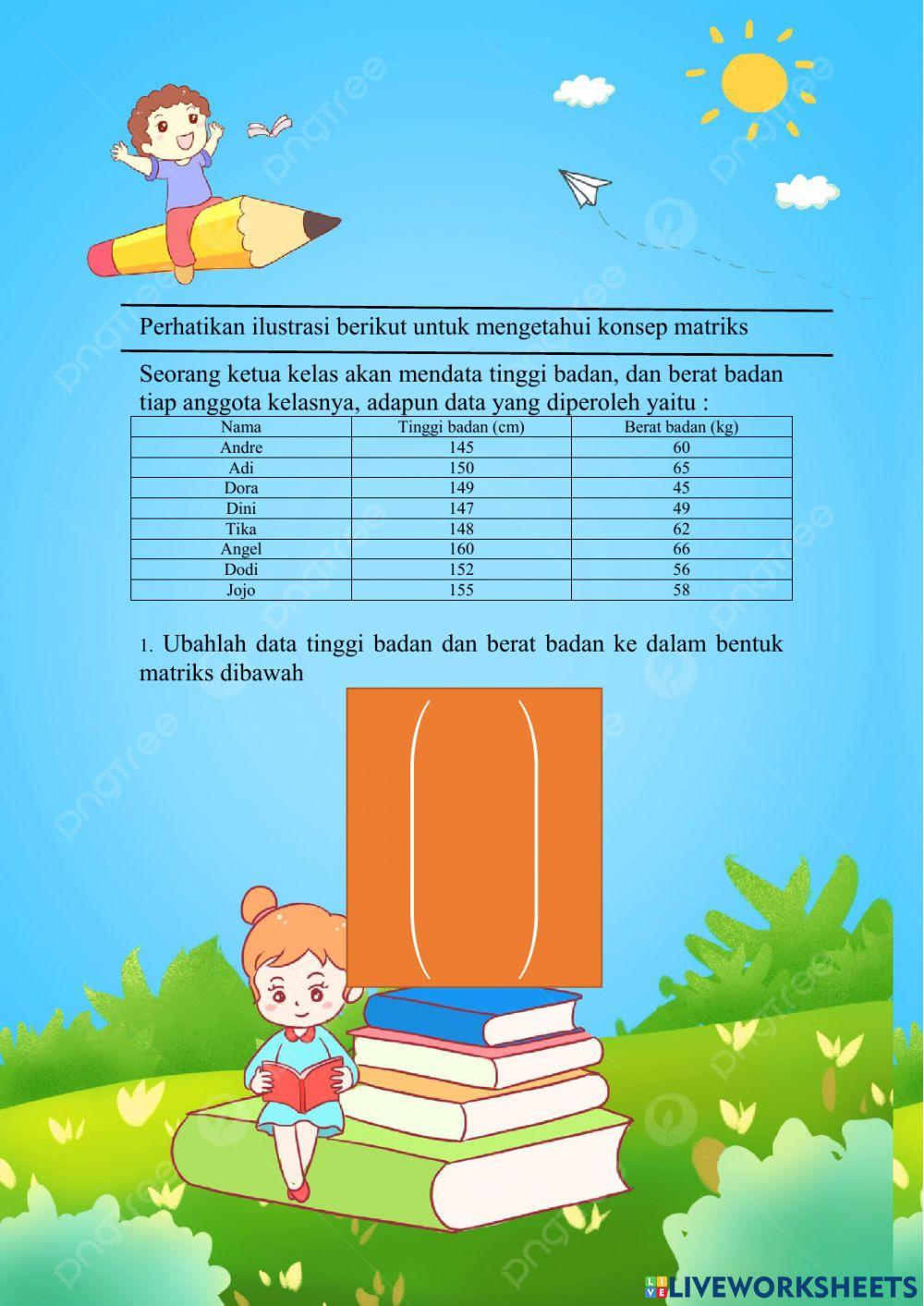 Matriks 2229423 | Steven Gilbert Leonardo Sormin | Live