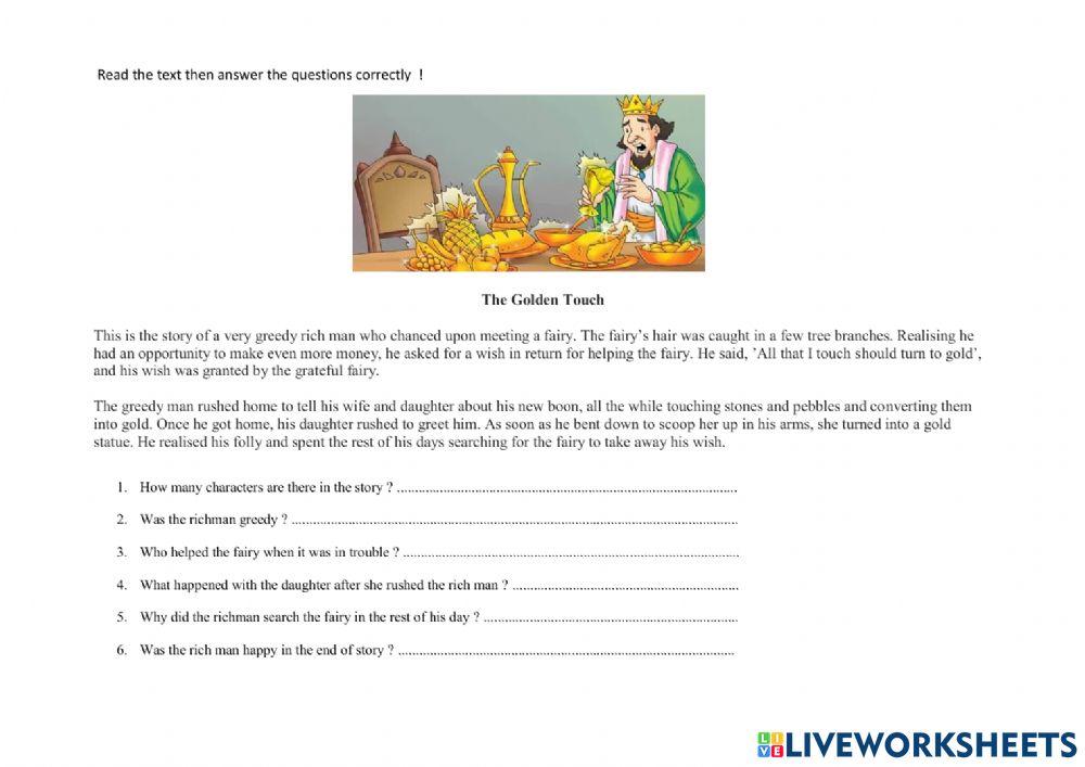 Lkpd narrative text online worksheet | Live Worksheets