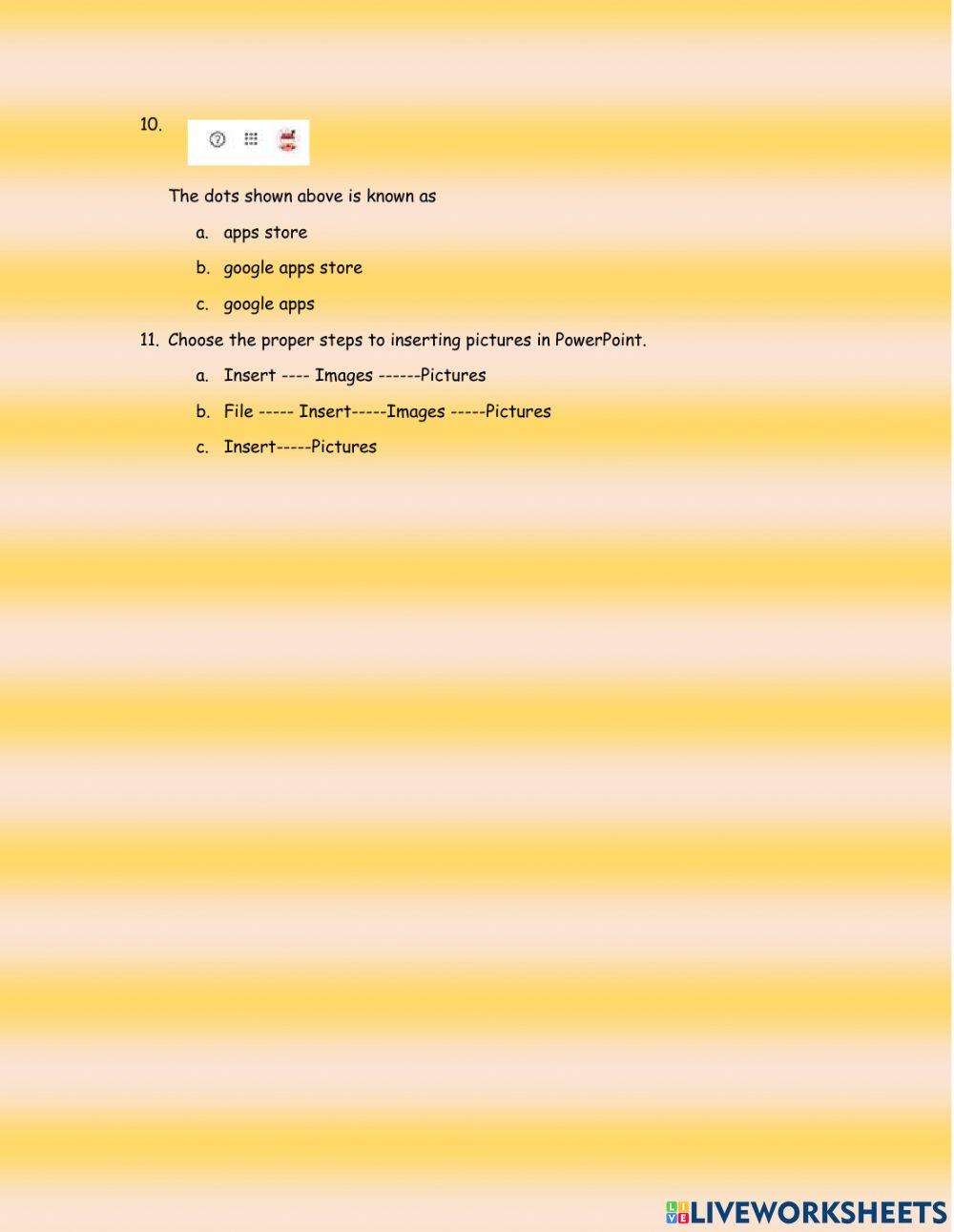 2491092 | Class 7 A | norbusonamlhaden | LiveWorksheets