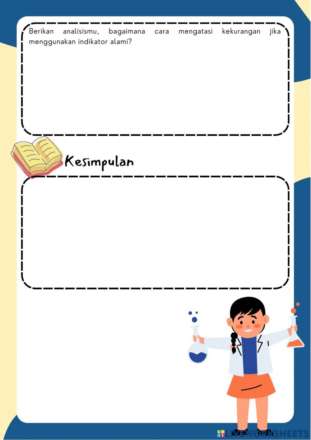 Worksheet Asam Basa worksheet | Live Worksheets