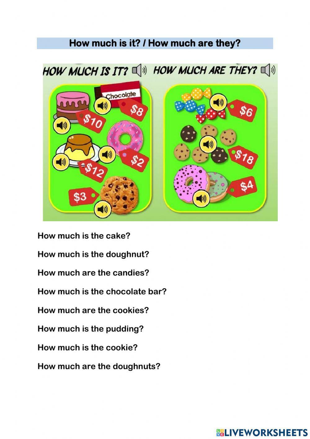 How much is it? online exercise for Grade 3 | Live Worksheets