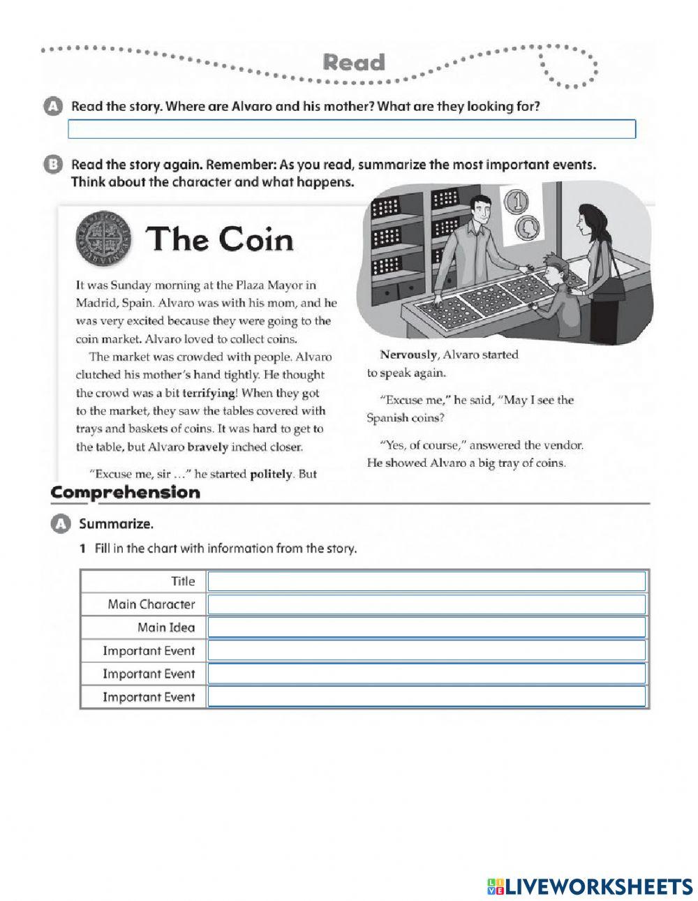 6911782 | Oxford Discover 5 Unit 13 Reading and grammar