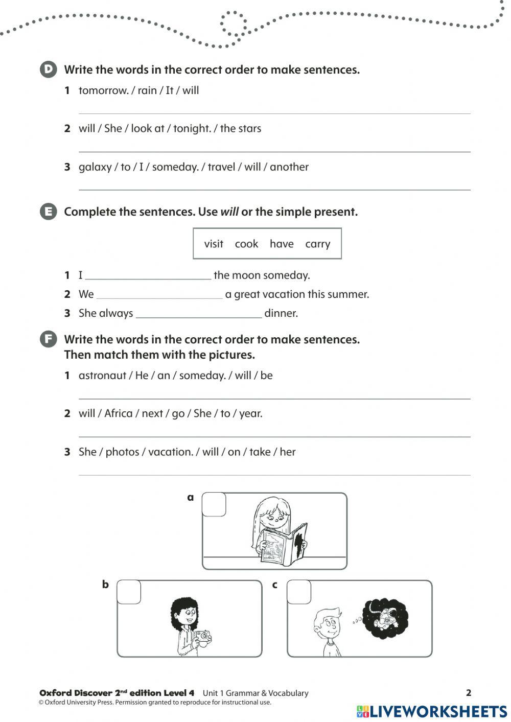 Oxford Discover… | Free Interactive Worksheets | 5365633