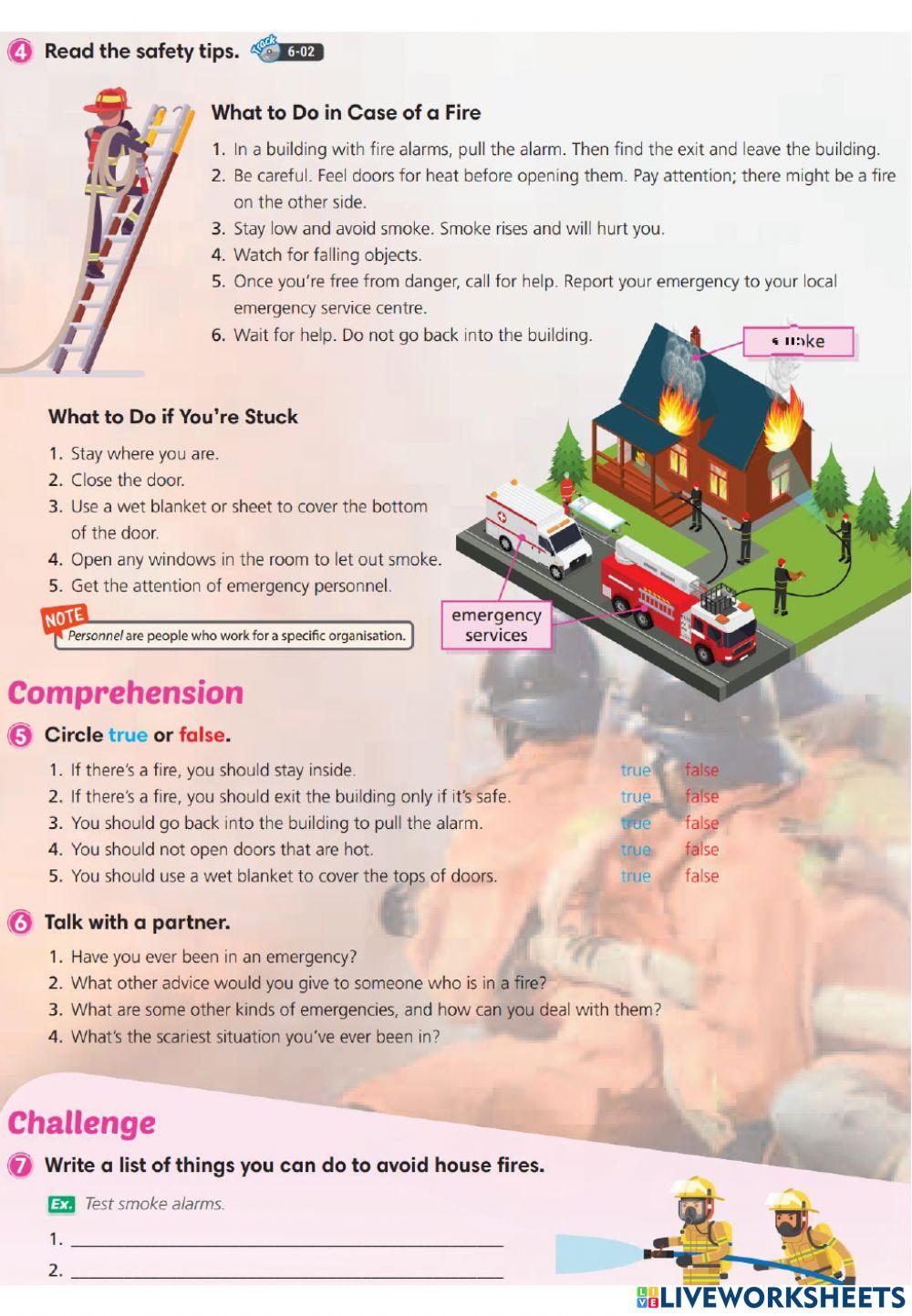 M3 Unit 6A Reading worksheet | Live Worksheets