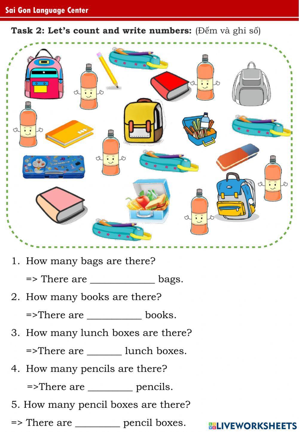 First friend - Topic 4 (My things) worksheet | Live Worksheets